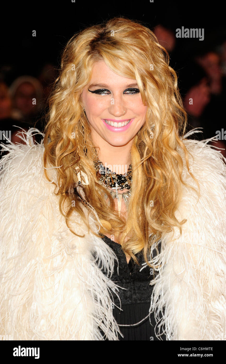 Kesha Sebert aka Ke$ha The BRIT Awards 2010 - 30th Anniversary held at ...