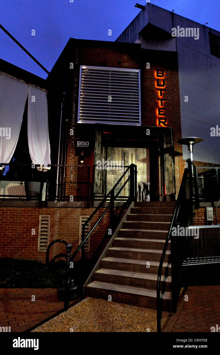 Butter exterior Robin Thicke's Concert After-Party at Butter Charlotte ...