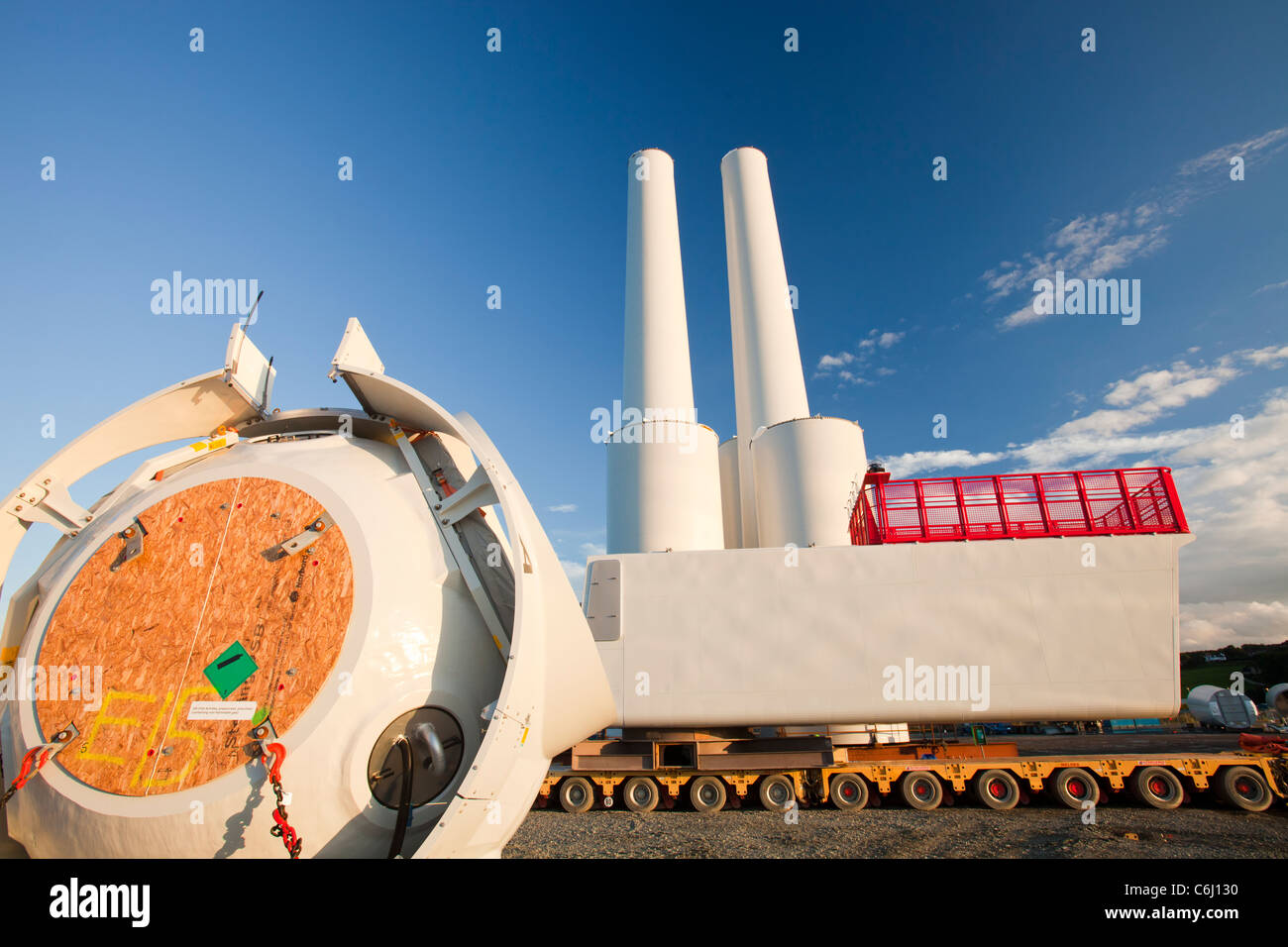 Parts of offshore wind farm hi-res stock photography and images - Alamy