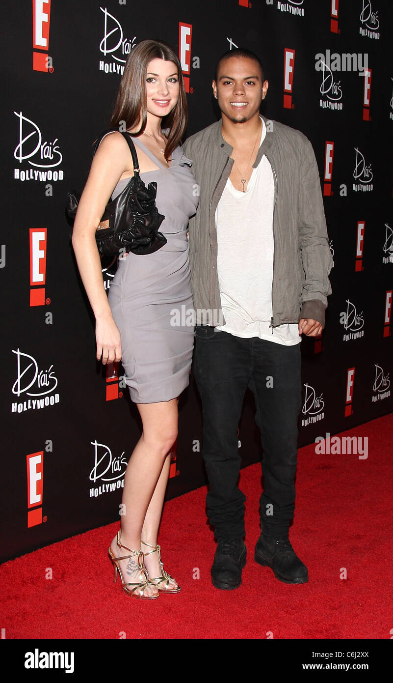 Evan Ross (R) and guest E! Oscar Viewing and After Party held At Drai's ...