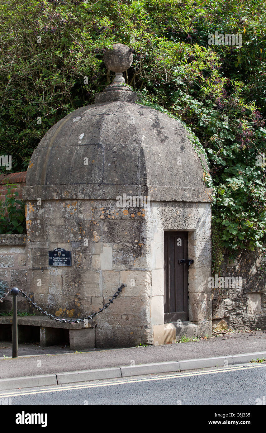The Old Lock Up Gaol Hilperton Wiltshire Stock Photo - Alamy
