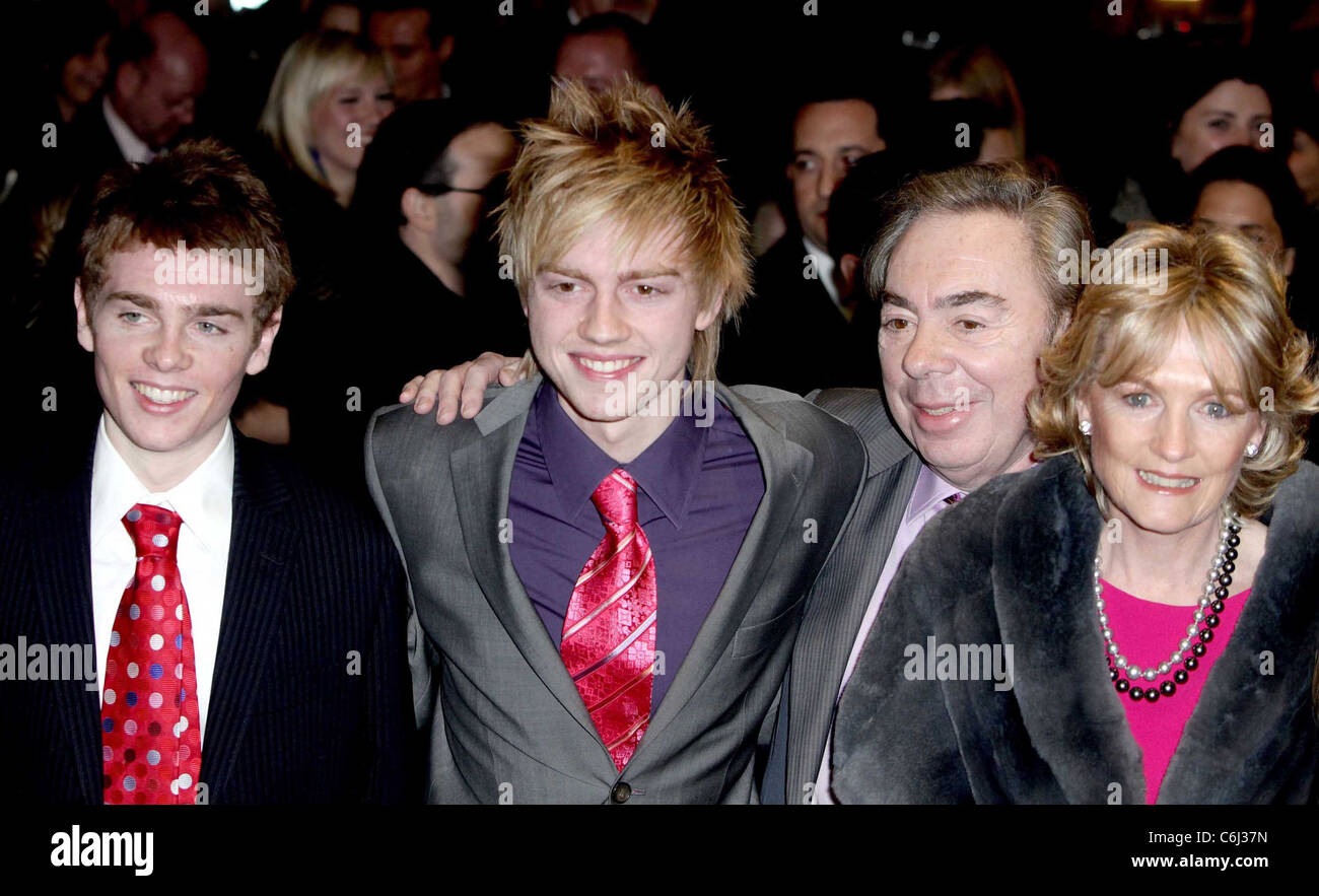 Andrew Lloyd Webber, wife Madeleine Lloyd Webber and their children ... Andrew Lloyd Webber, wife Madeleine Lloyd Webber and their children ...