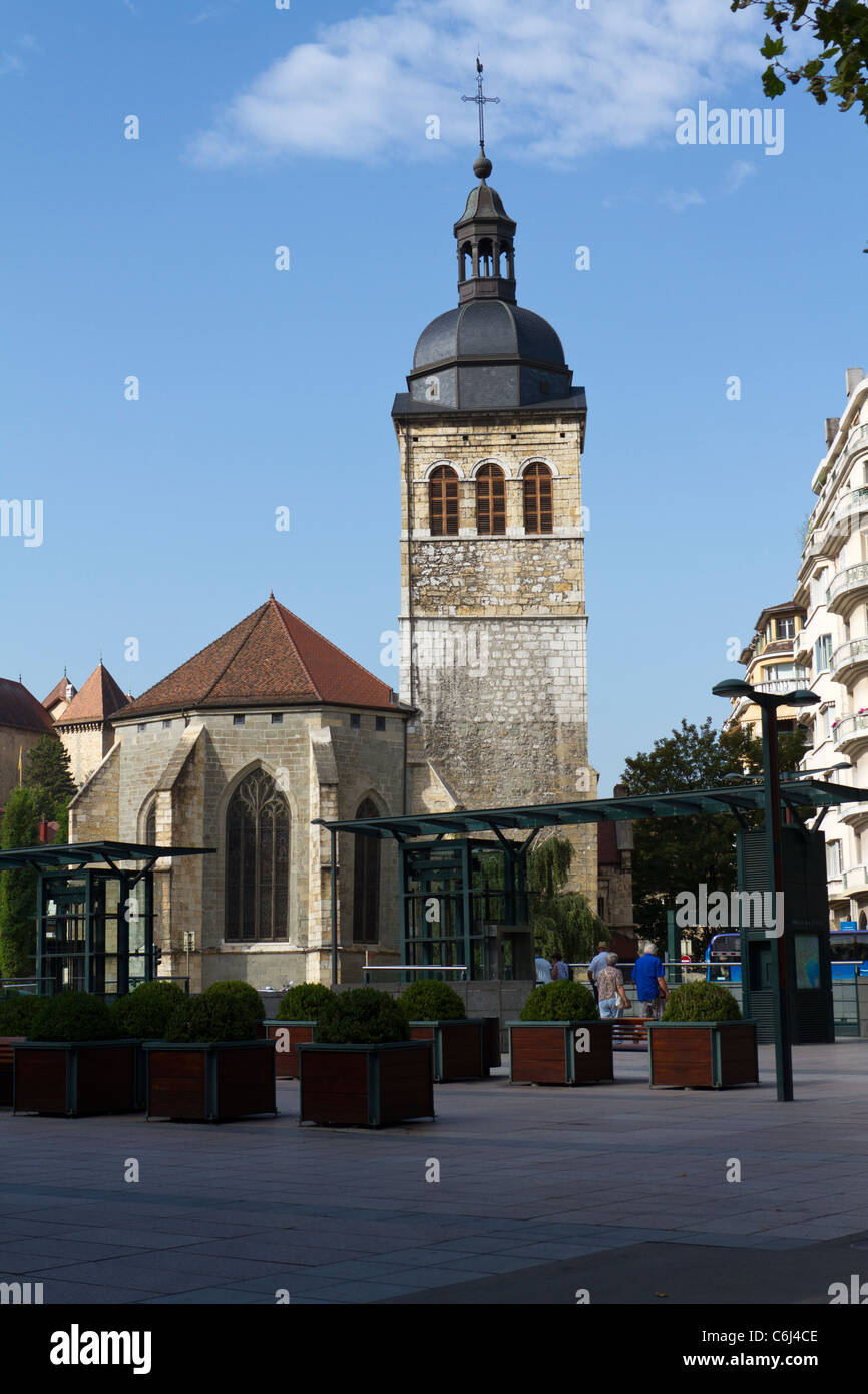 Church of St Maurice in Annecy in France Stock Photo - Alamy