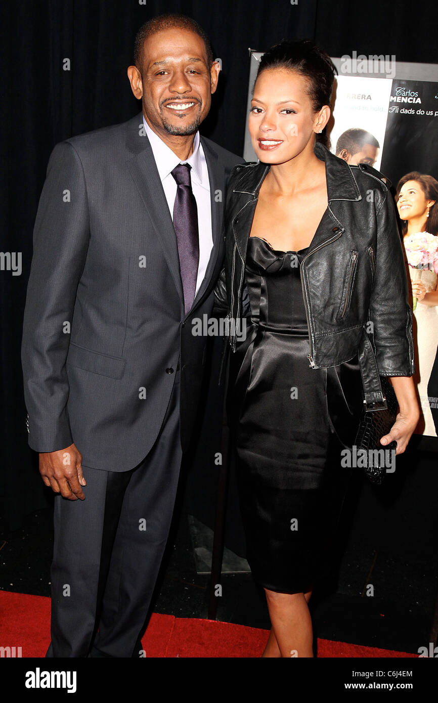 Forest Whitaker and wife Keisha Nash Premiere of 'Our Family Wedding ...