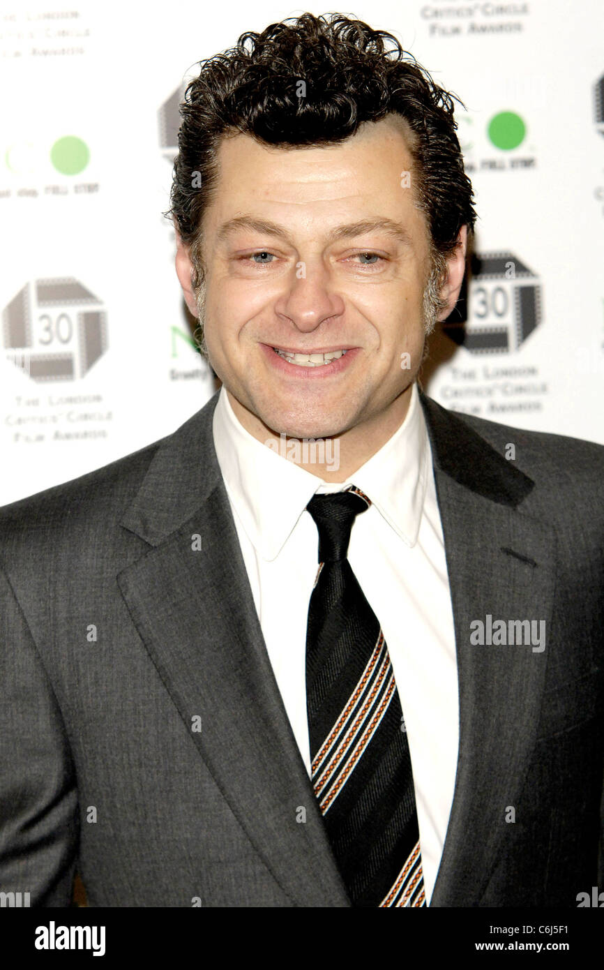 Andy Serkis The London Critics' Circle Film Awards at The Landmark ...