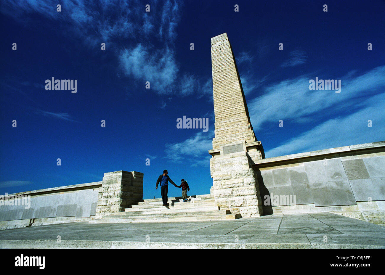 Helles Memorial, Gallipoli Battlefield Turkey from 1915 campaign ...