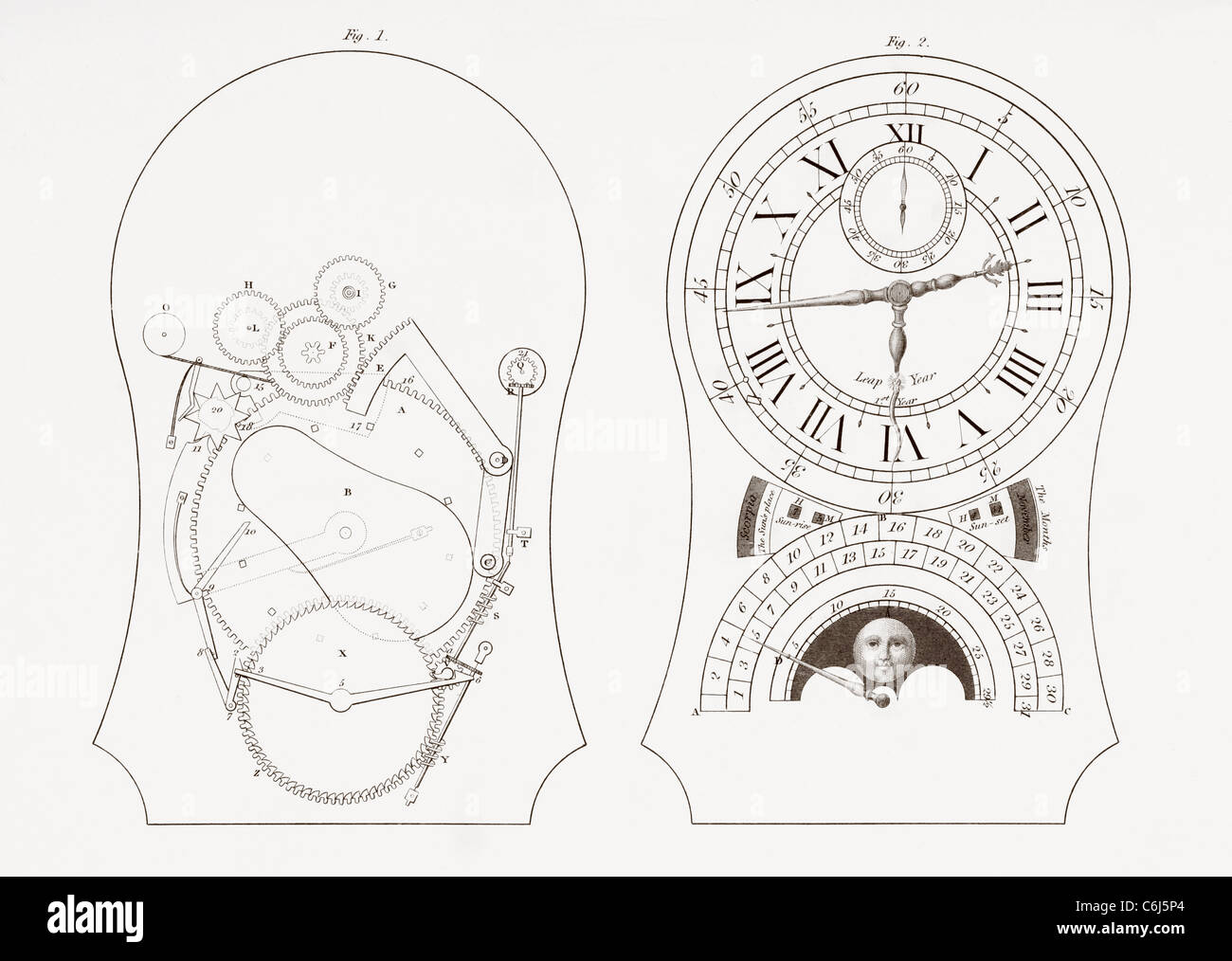 Equation clock by Enderlin Stock Photo - Alamy