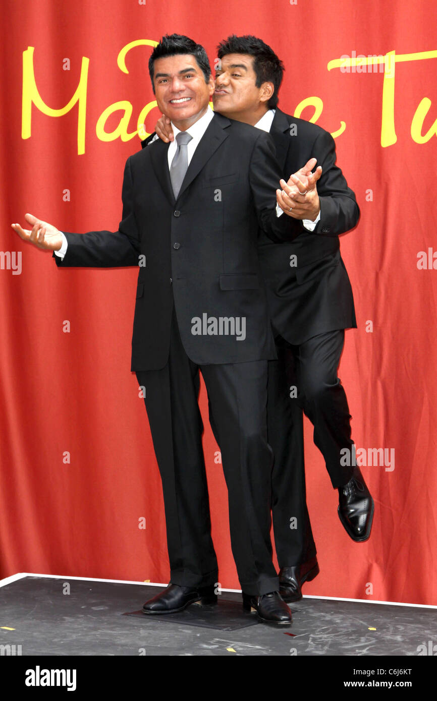 George Lopez Madame Tussaud's George Lopez wax figure unveiling at ...