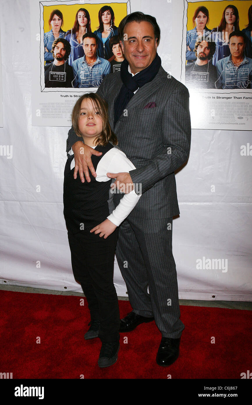 Andras Garcia, Andy Garcia Premiere of 'City Island' at the DGA New ...