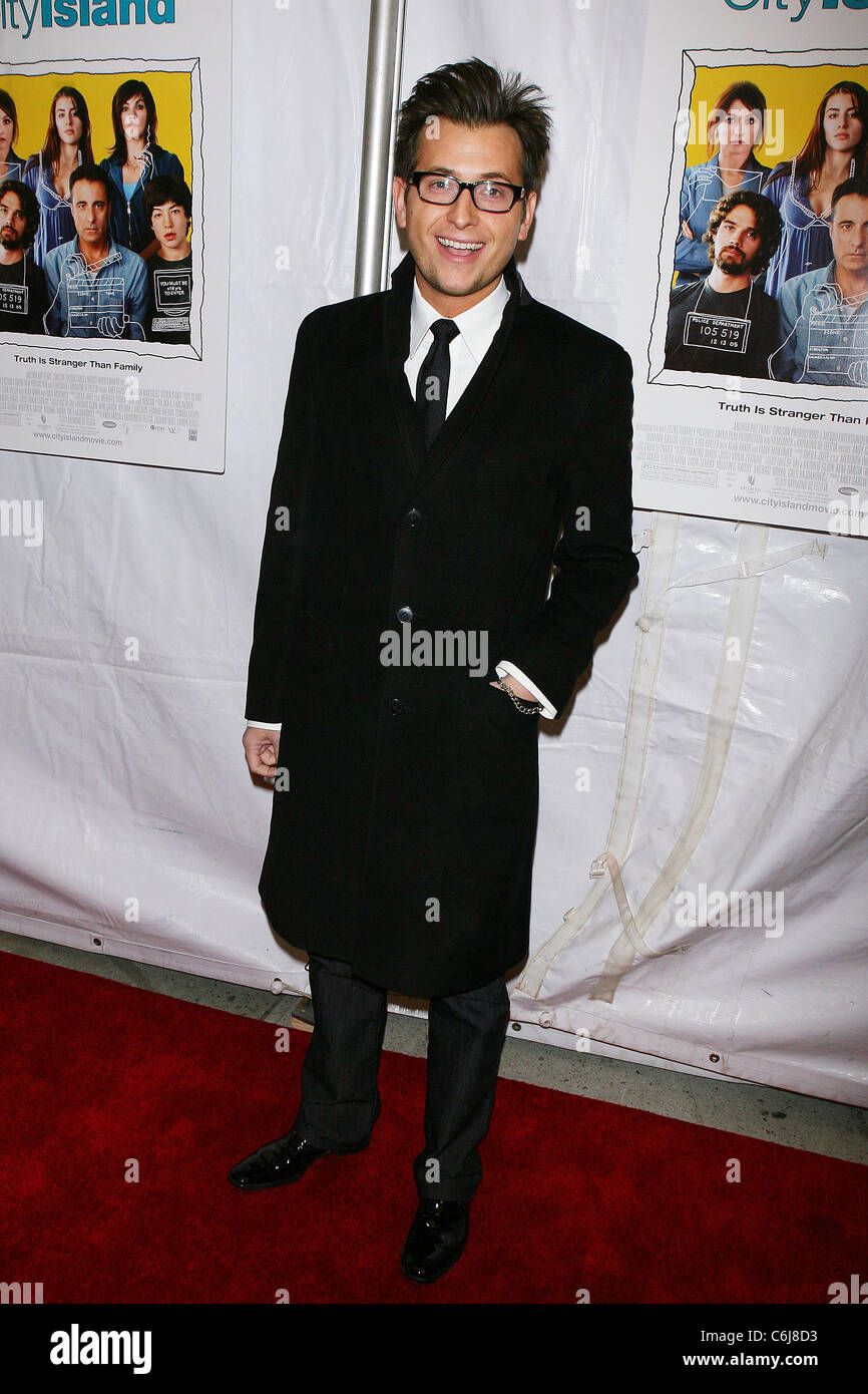 Peter Cincotti Premiere of 'City Island' at the DGA New York Theatre ...