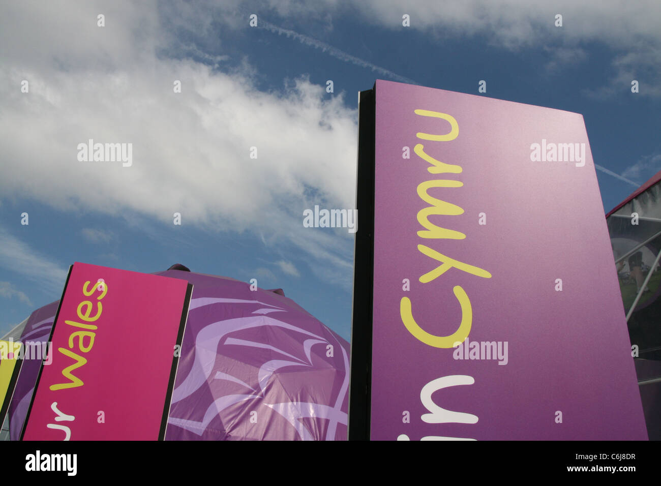 ein cymru our wales stand stand at the the welsh national eisteddfod in ...