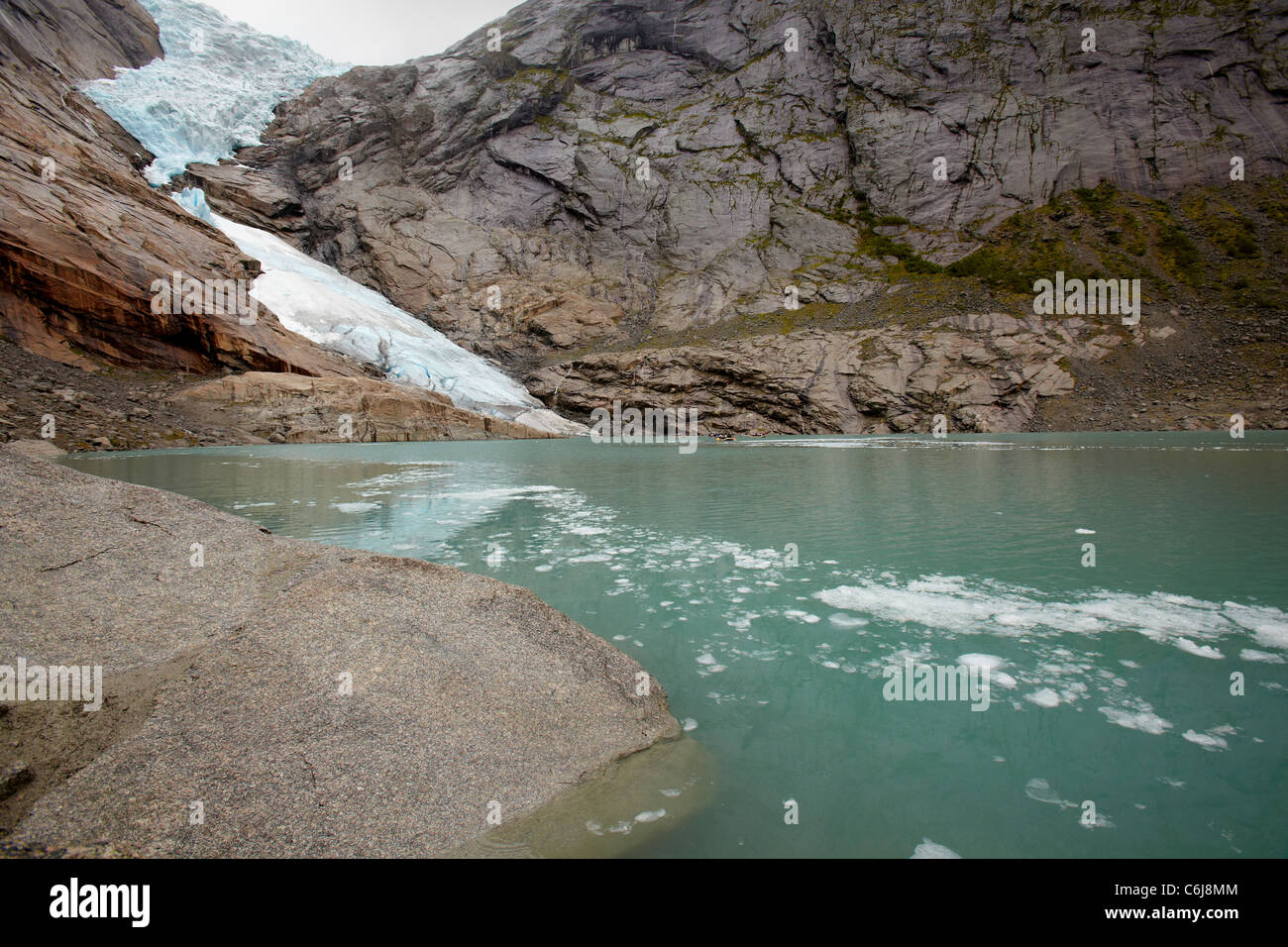 Briksdal glacier hi-res stock photography and images - Alamy