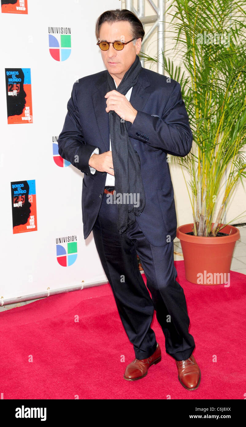 Andy Garcia Latin artists appear to record 'Somos to El Mundo' the ...