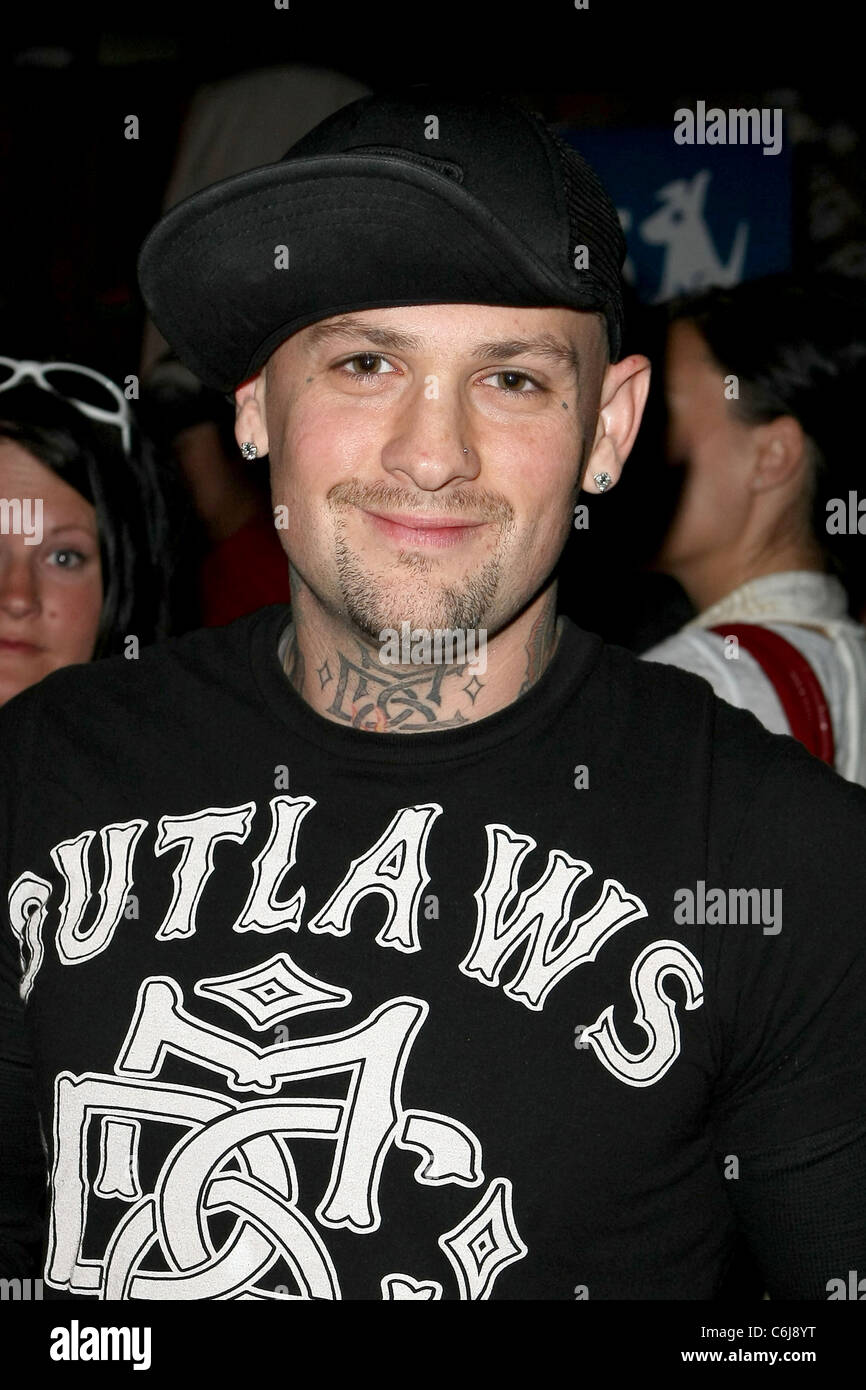 Benji Madden weigh-in for Ellismania 5 at The Joint inside the Hard ...