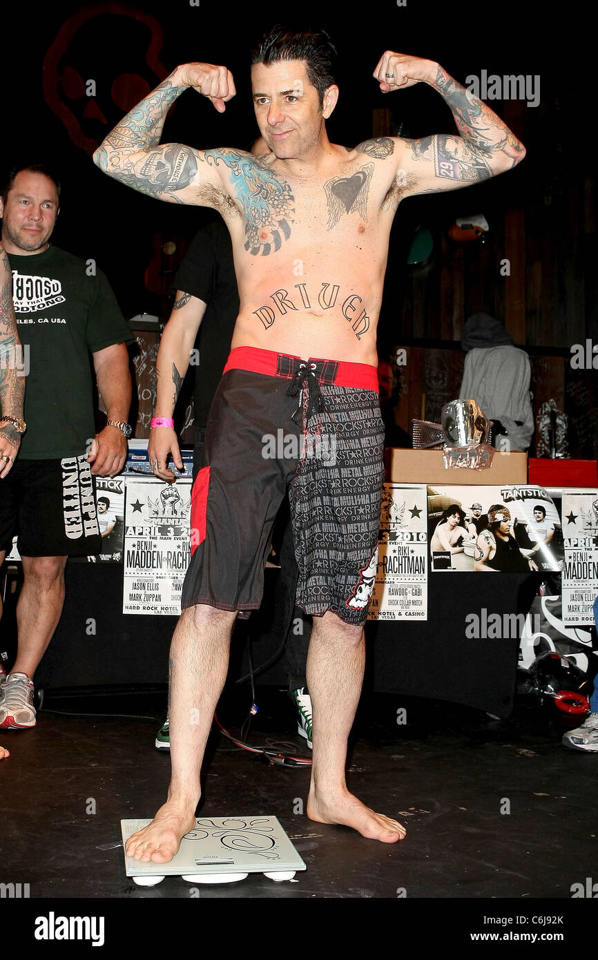 Riki Rachtman weigh-in for Ellismania 5 at The Joint inside the Hard ...