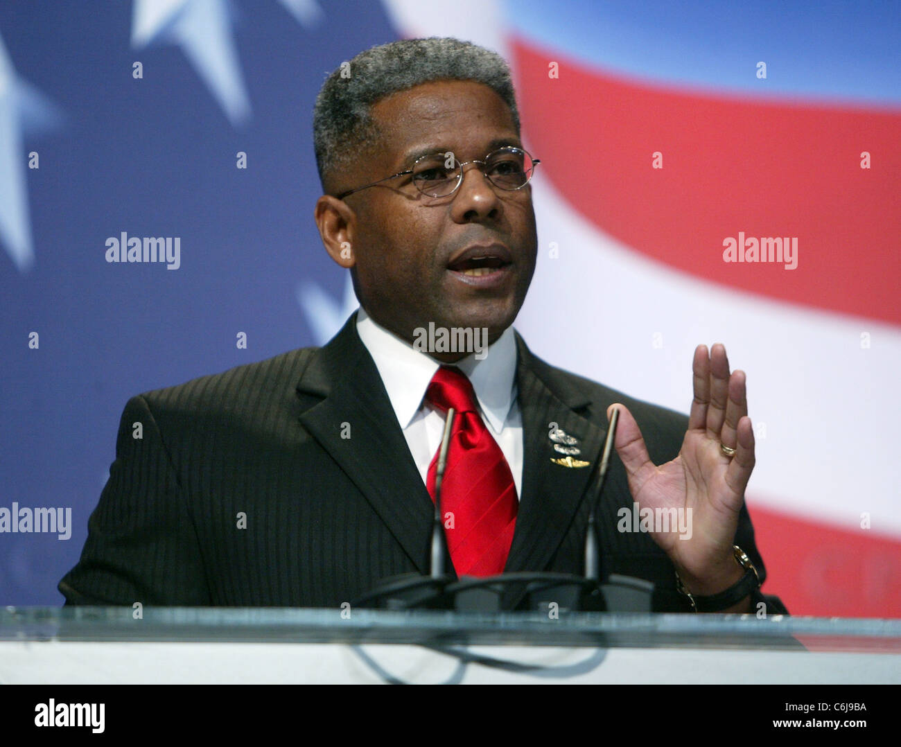 Colonel Alan West at the third day of CPAC 'Conservative Political ...