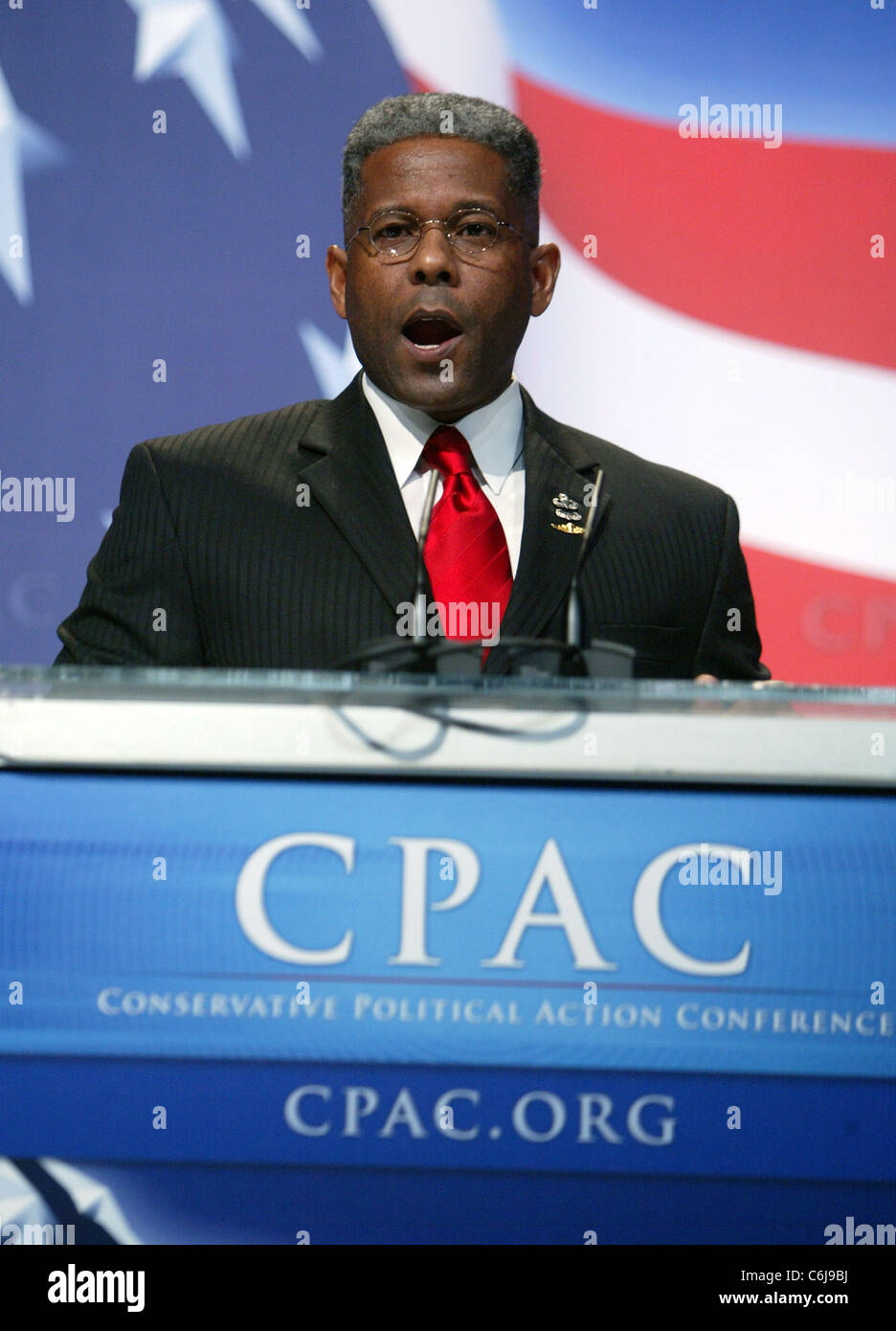 Colonel Alan West at the third day of CPAC 'Conservative Political ...