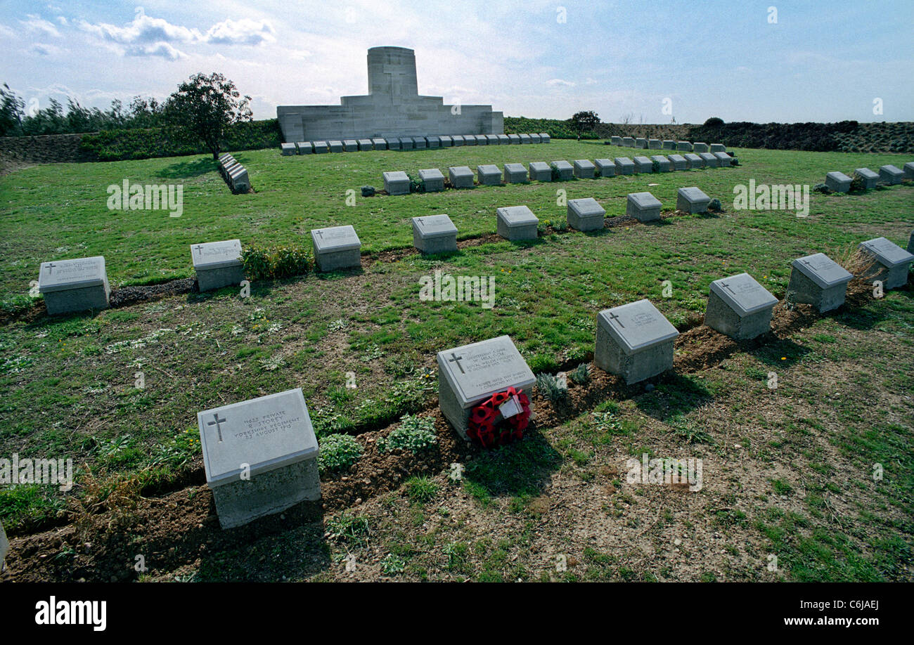 Lala Baba Cemetery, Gallipoli Battlefield Turkey from 1915 campaign ...