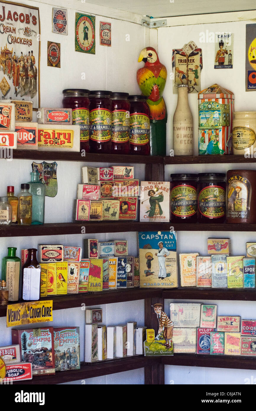 Corner shop shelves hi-res stock photography and images - Alamy