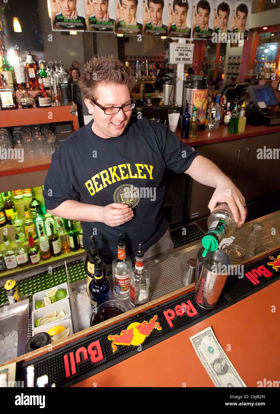 Actor Nate Torrence promoting his movie 'She's Out Of My League' at ...