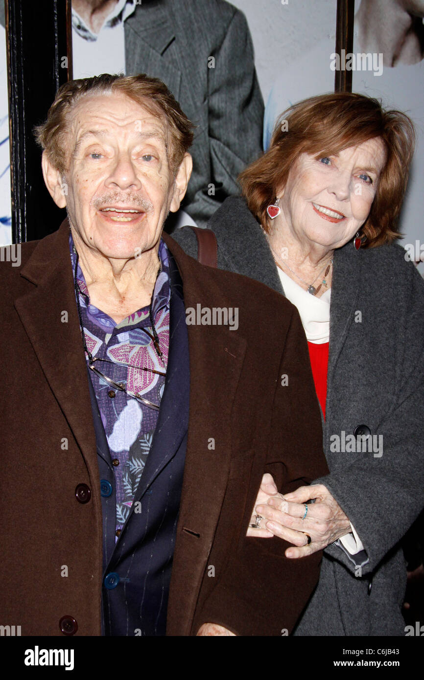 Jerry Stiller and Anne Meara Opening night of the Broadway play 'Next ...