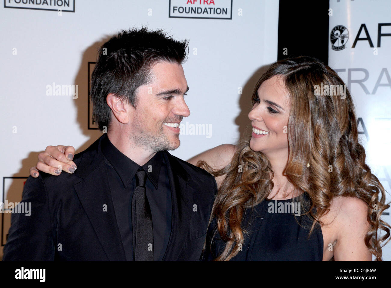 Juanes, Latin Recording Artist and Karen Martinez AFTRA AMEE Awards at ...