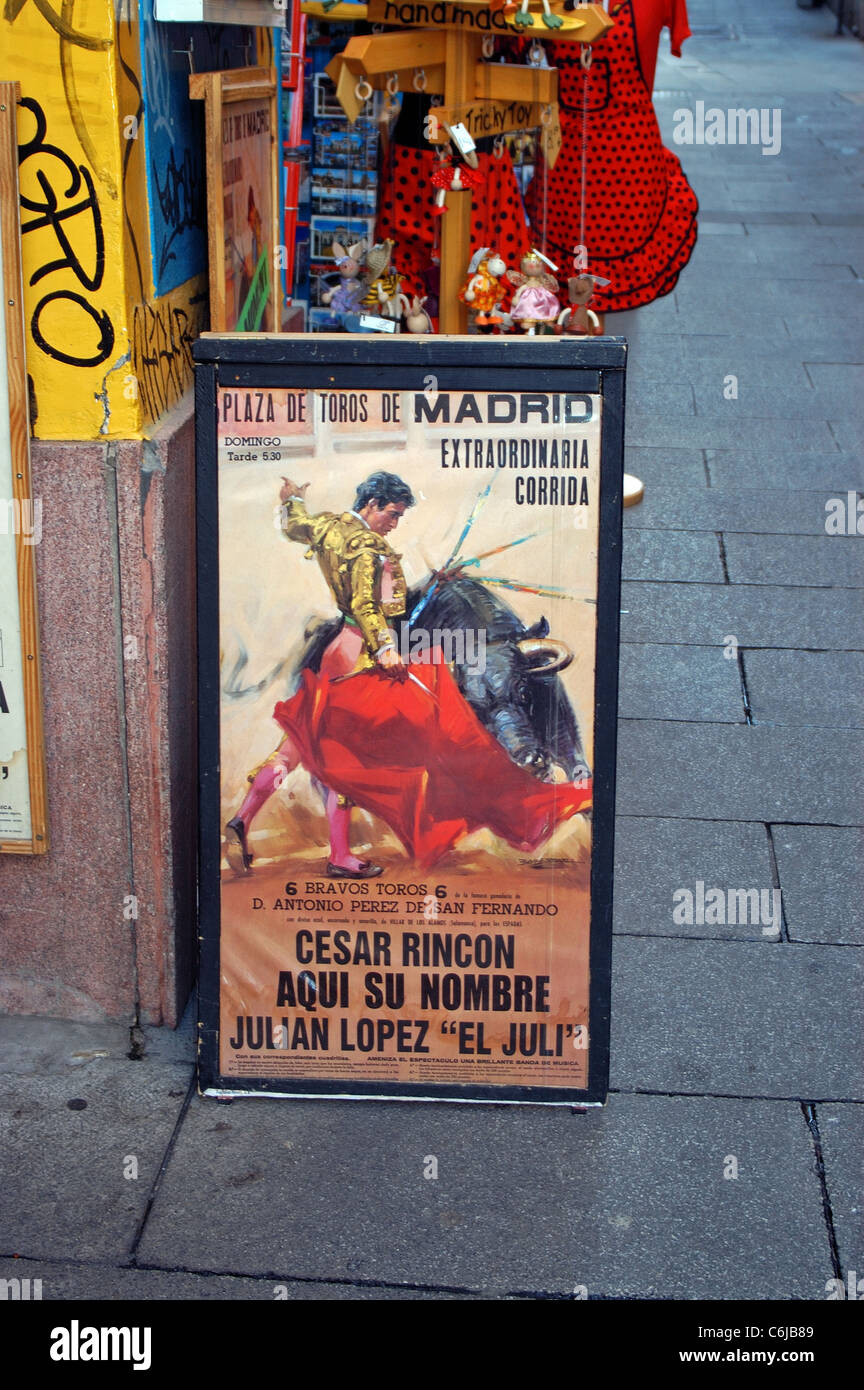 Bullfighting poster posters hi-res stock photography and images - Alamy