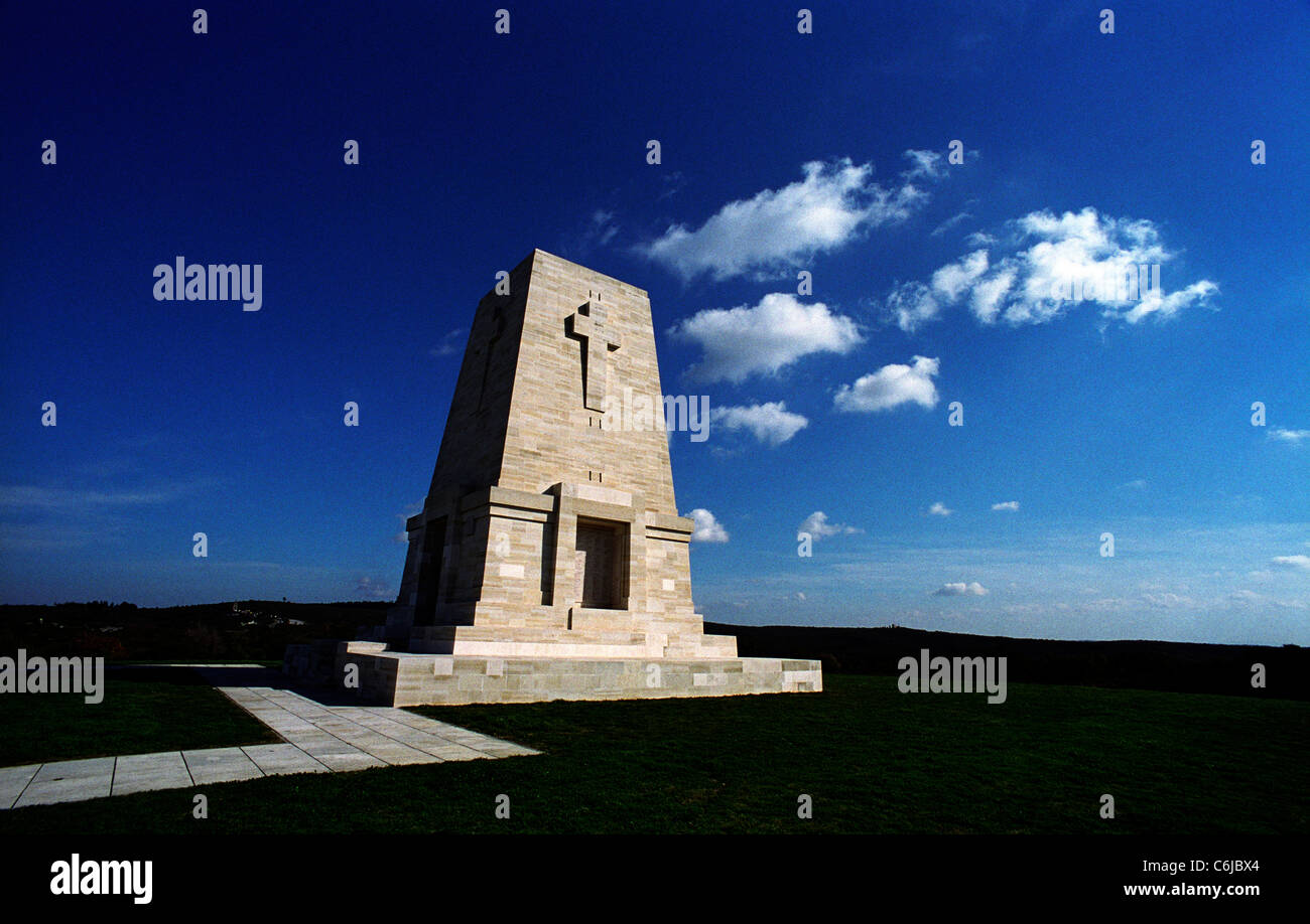 Lone Pine Memorial, Gallipoli Battlefield Turkey from 1915 campaign ...