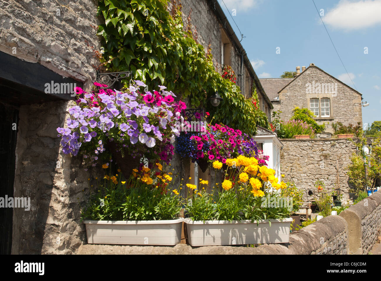 A country cottage, Great Longstone, The Peak District National Park ...