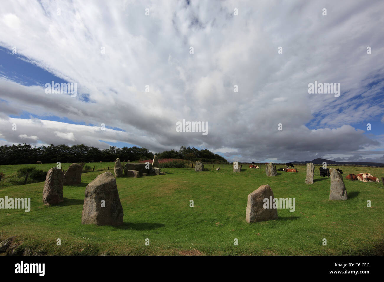 [Easter Aquhorthies Stone Circle], a 4000-year-old [recumbent stone ...