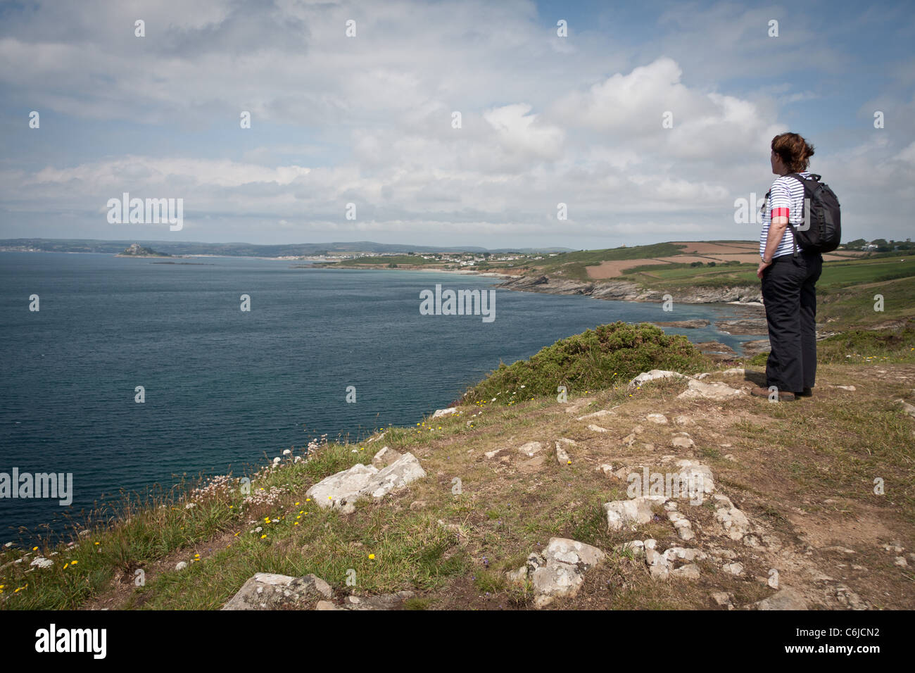South west coastal path hi-res stock photography and images - Alamy
