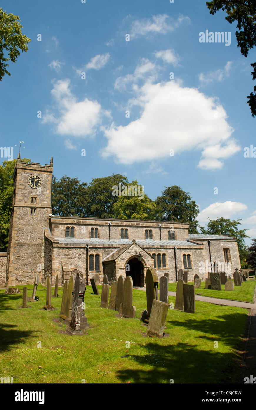 St Giles' Church, Great Longstone, The Peak District National Park ...