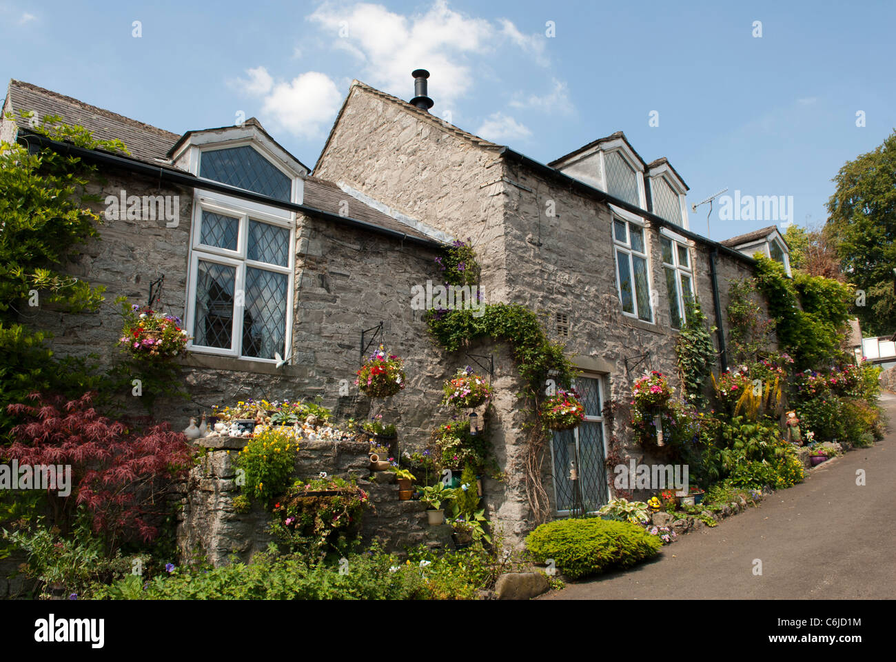 A country cottage, Great Longstone, The Peak District National Park ...