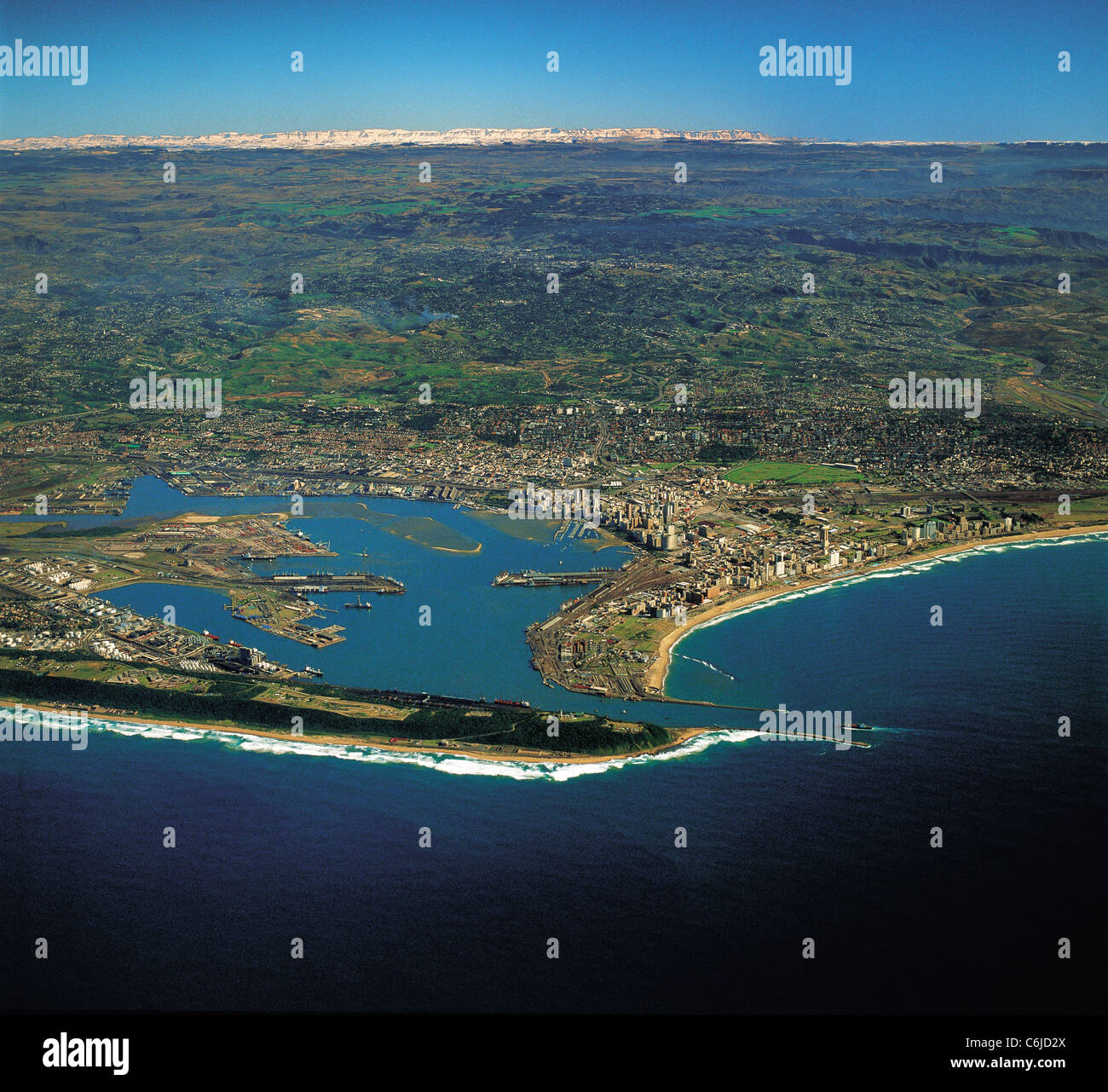 Durban beach aerial hi-res stock photography and images - Alamy