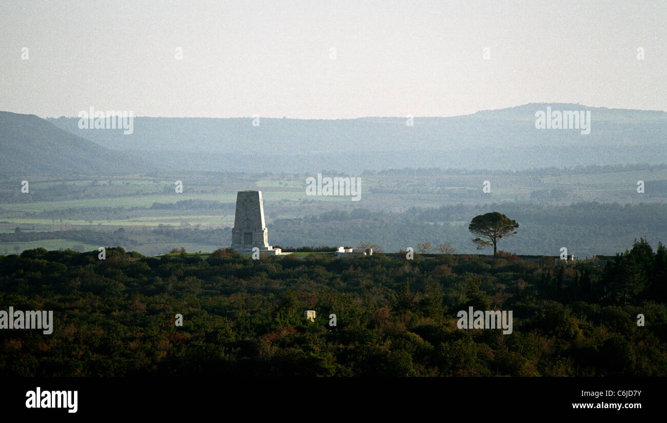 Lone Pine Cemetery, Gallipoli Battlefield Turkey from 1915 campaign ...