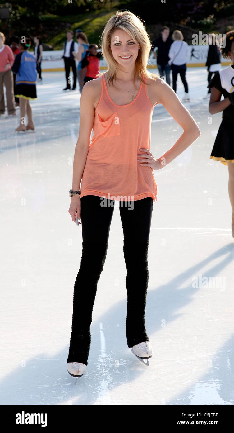 Tanith Belbin attend the Figure Skating in Harlem's 2010 Skating with ...