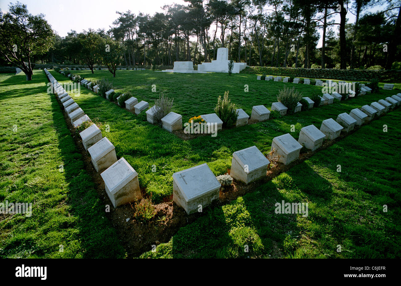 Pink farm Cemetery,Gallipoli Battlefield Turkey from 1915 campaign ...