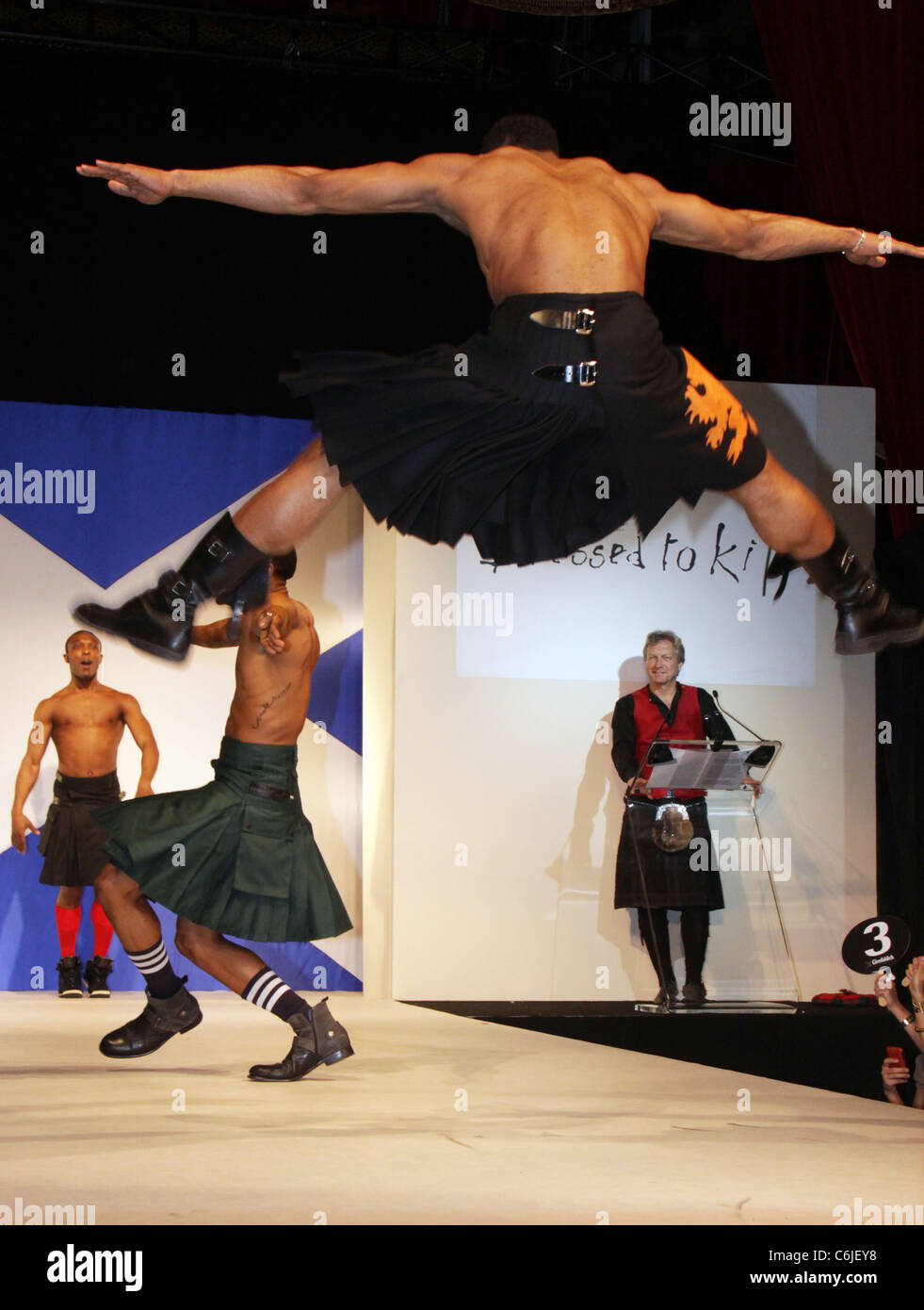 Model 2010 'Dressed To Kilt' Charity Fashion Show at M2 Ultralounge ...