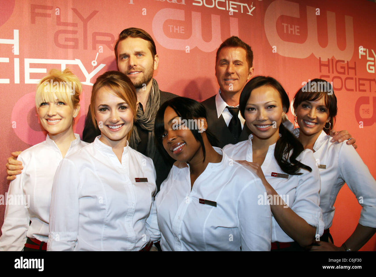 Collin Nash, Jeff Collins and the Fly Girls The CW: It's a Reality at ...
