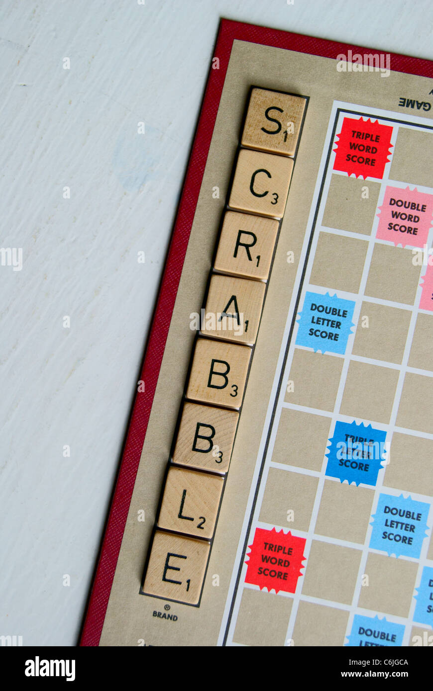 Scrabble logo hi-res stock photography and images - Alamy