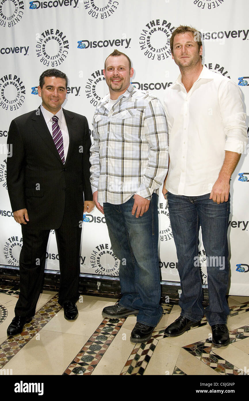 Paul Teutul Jr with Buddy Valastro and Dave Salmoni The Paley Center ...