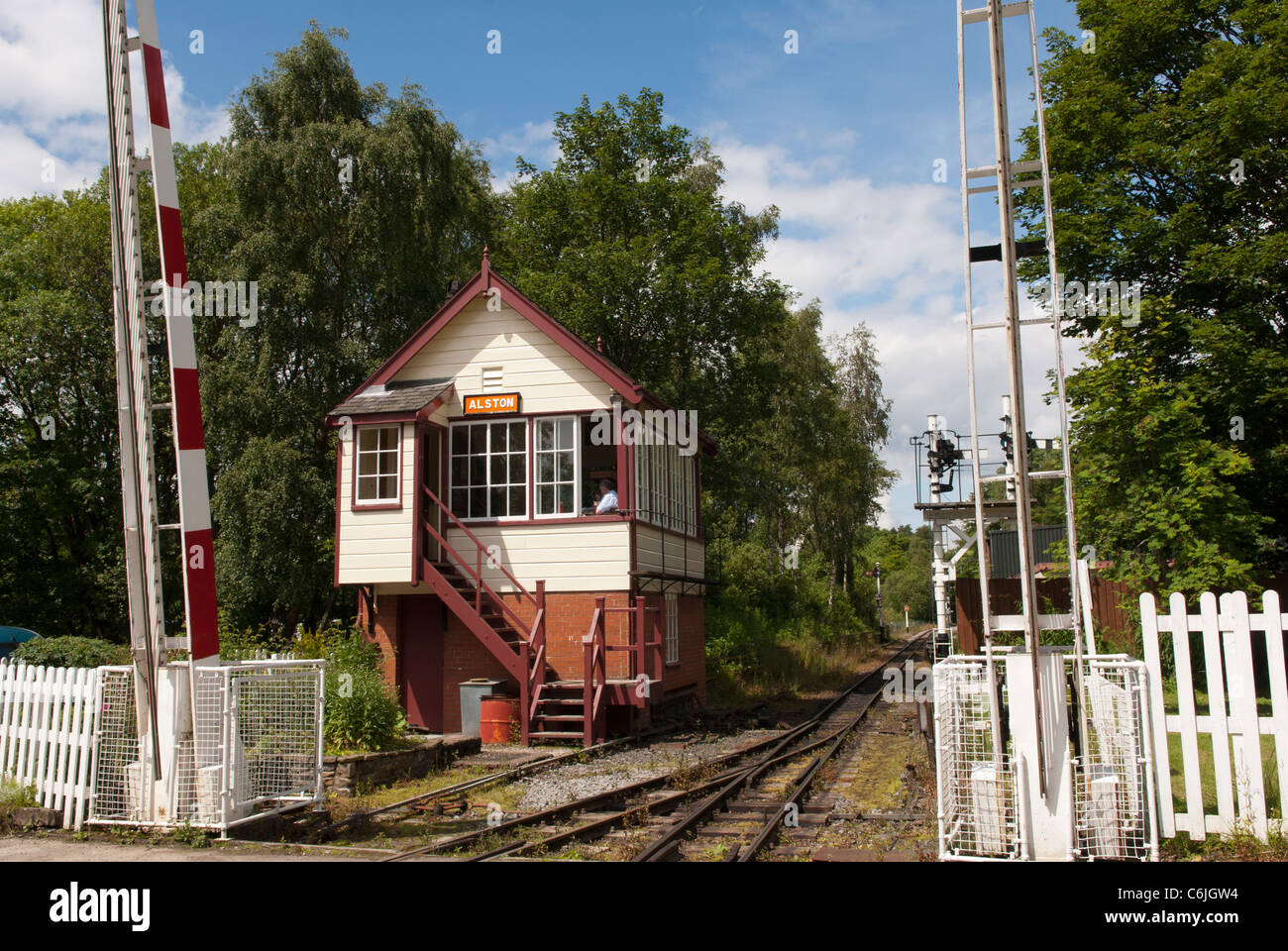 Alston Railway station, South Tynedale Railway, Alston, Cumbria ...