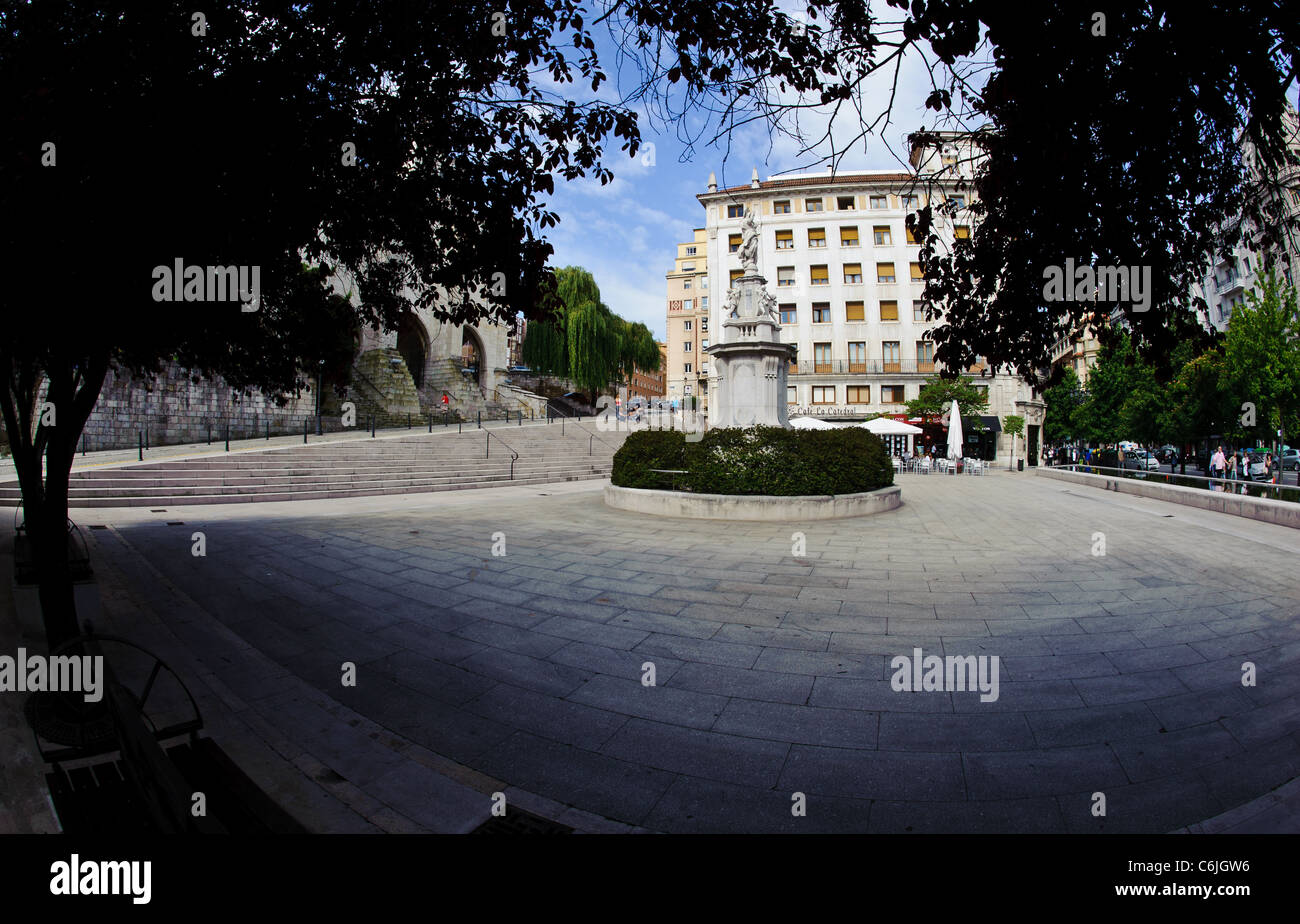 Street scene in Santander, Spain Stock Photo - Alamy