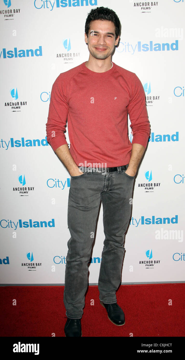 Steven Strait attends the LA movie premiere of 'City Island', held at ...