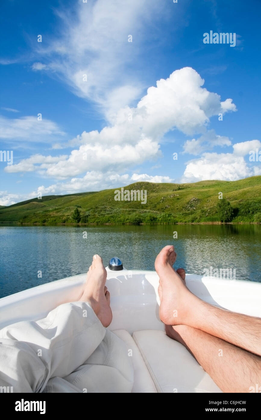 Couples relax on cruise ship hi-res stock photography and images - Alamy