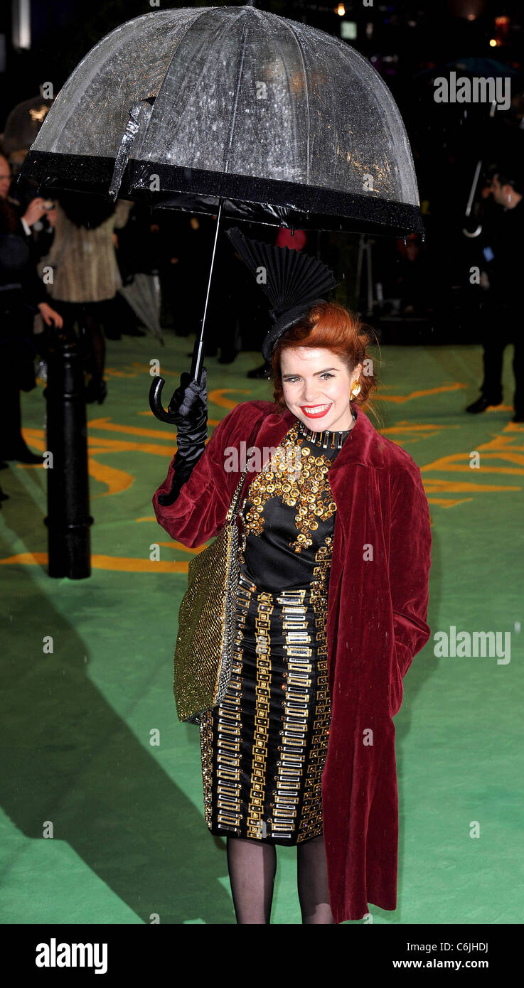 Paloma Faith 'Alice in Wonderland' UK premiere held at the Odeon ...