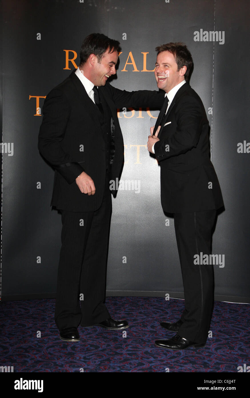 Ant and Dec aka Anthony McPartlin and Declan Donnelly The Royal ...