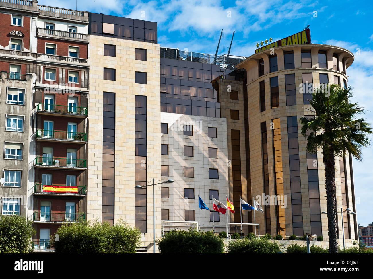 Street scene in Santander, Spain Stock Photo - Alamy