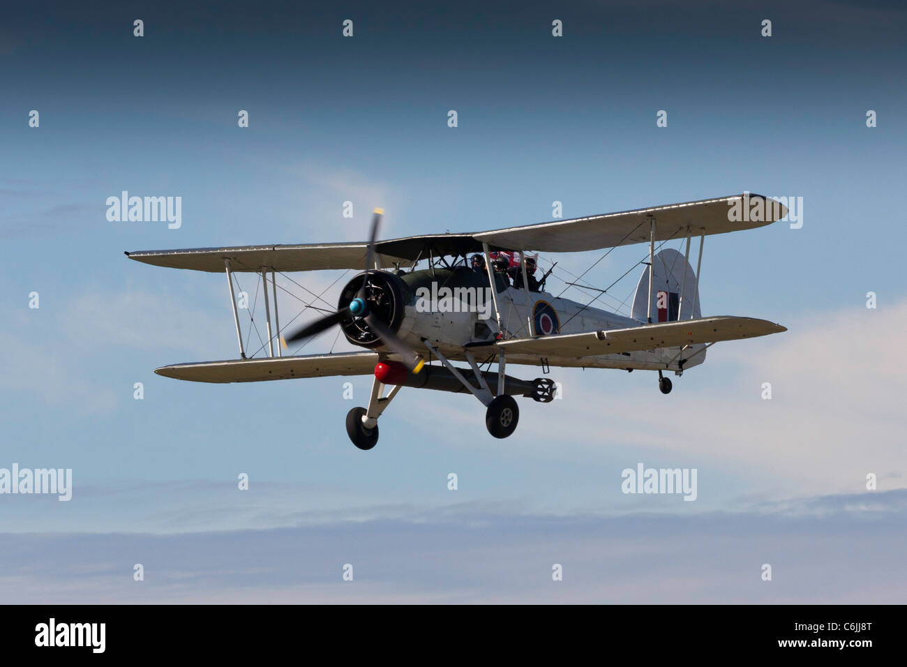 A Swordfish torpedo bomber, of the type that helped sink the German ...