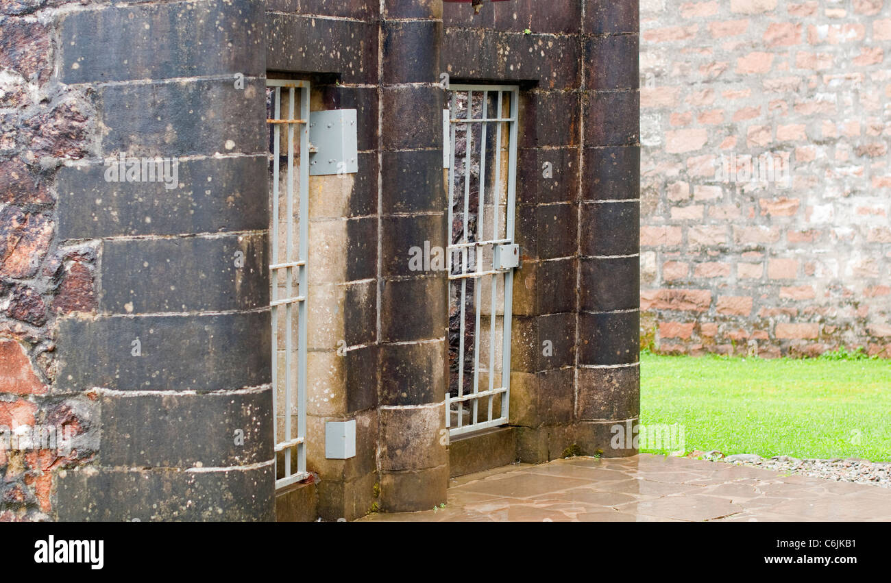 The New cells at Inverary Jail in Scotland Stock Photo - Alamy